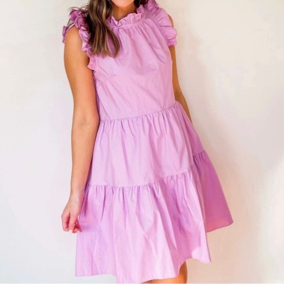moodie | Dresses | Moodie Purple Flowy Mini Dress | Poshmark
